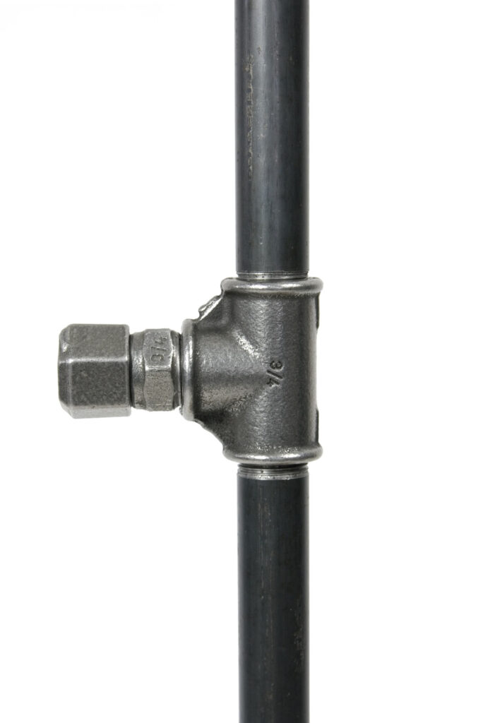 Steel pipe floor lamp PORTAL I LGH0020 - gie-el