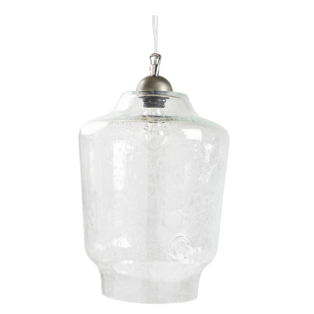 Glass pendant lamp BEE LGH0490 transparent - gie-el